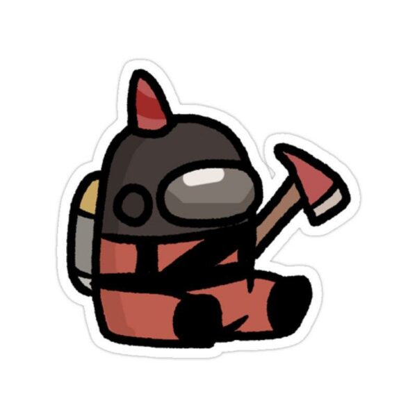 استیکر Among us - Pyro | فروشگاه کادینر